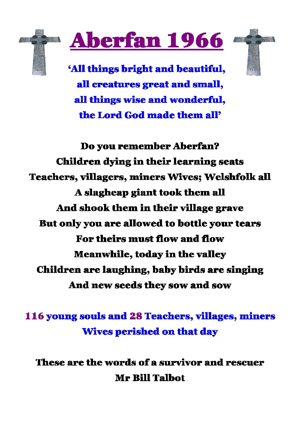 Aberfan – Army Apprentices College and Beachley Old Boys Association ...